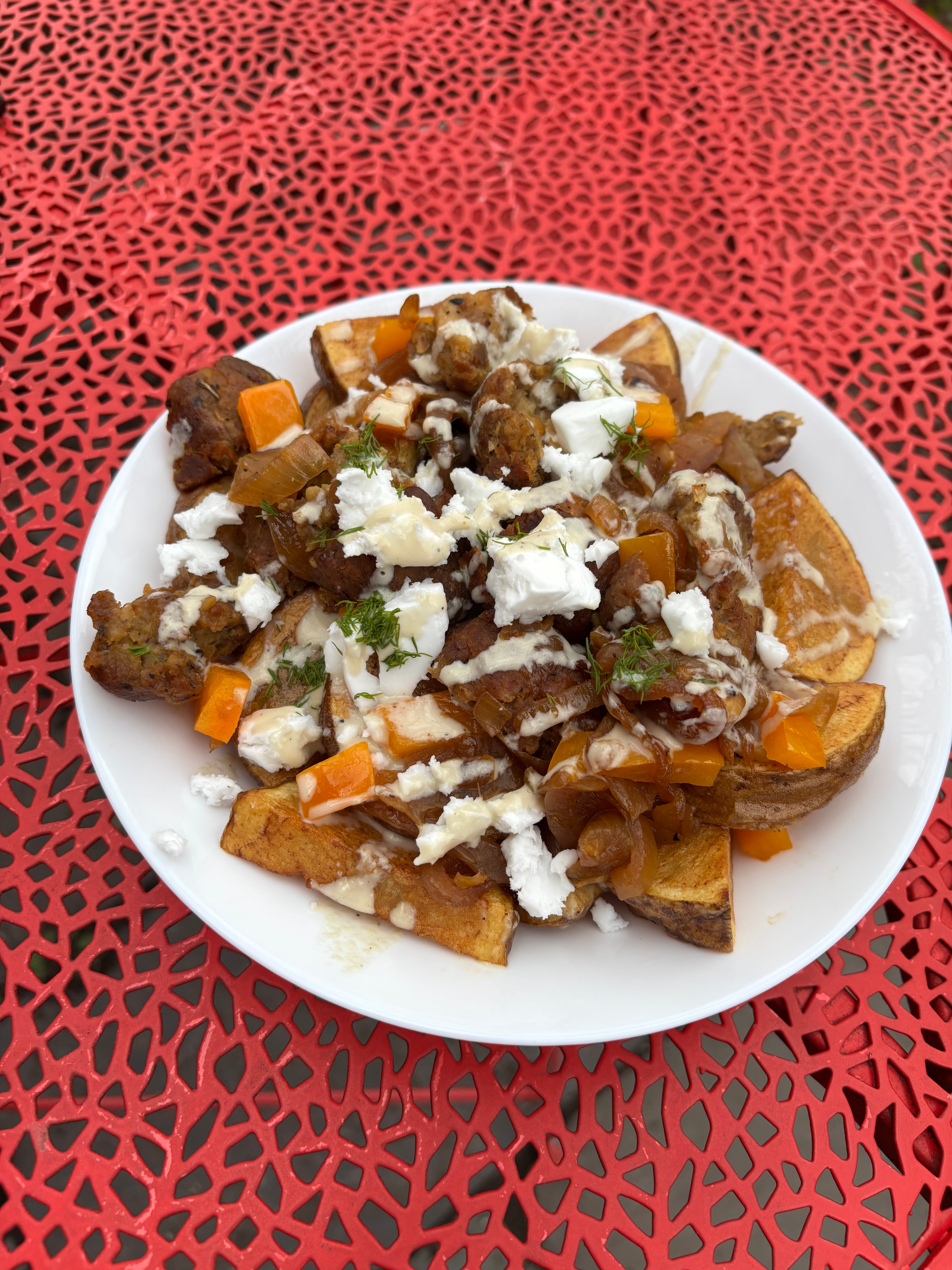 NUGGET FULL OF SUNSHINE LOADED FRIES | Spacecat V-stro